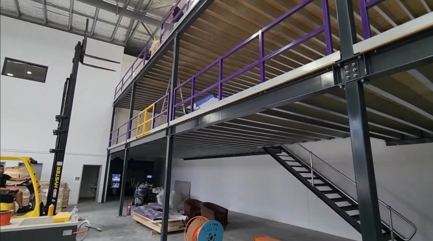 2‑Tier Mezzanine Floor | Project Case Study | Millform Au